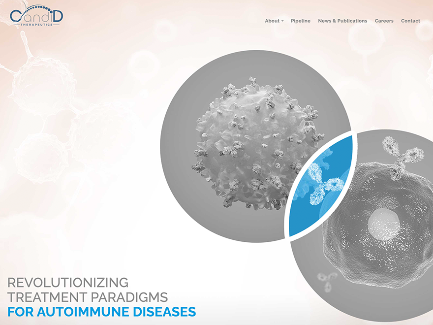 Initial Indications for Clinical Evaluation - Candid Therapeutics